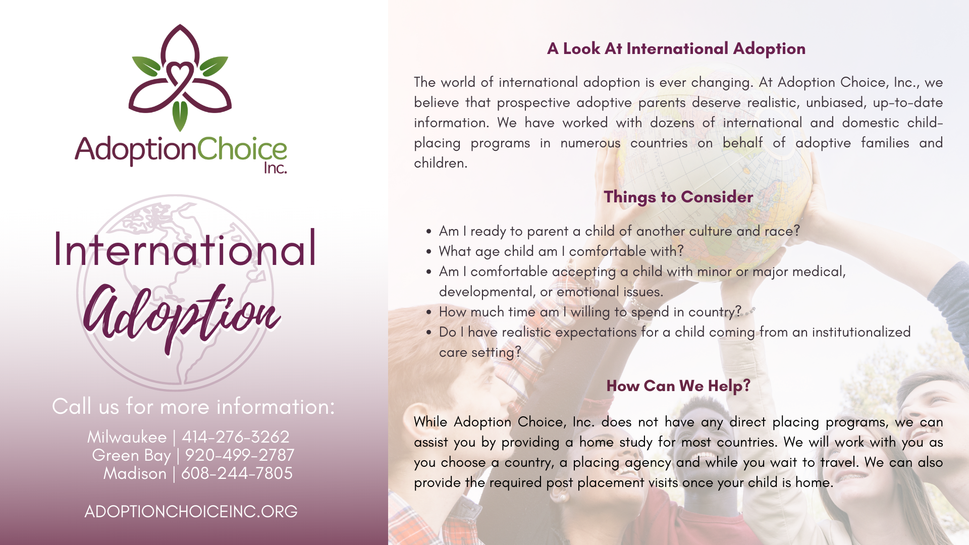 International Adoption - Adoption Choice Inc.